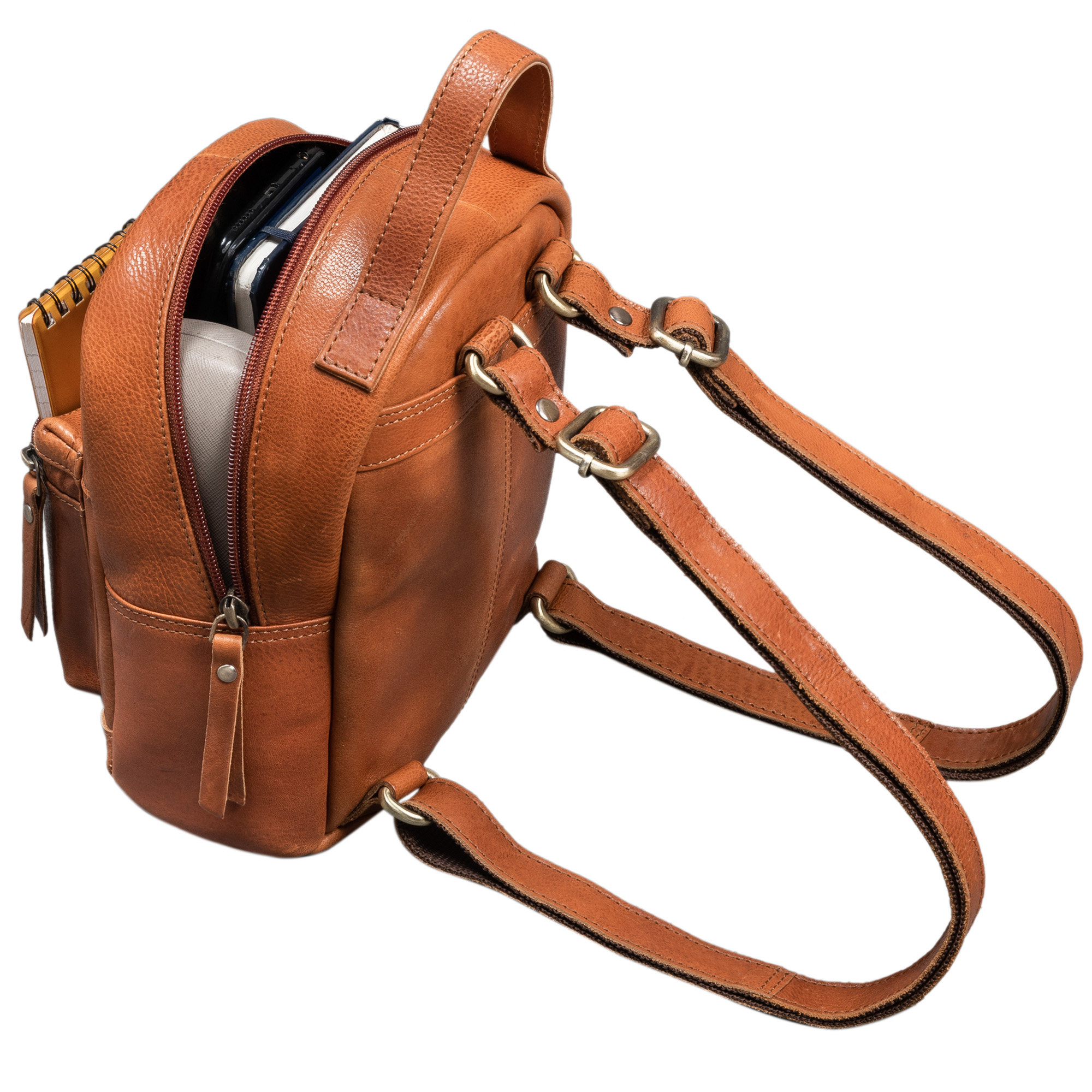 "Tiny" Petit Sac à Dos Femme Cuir | STILORD