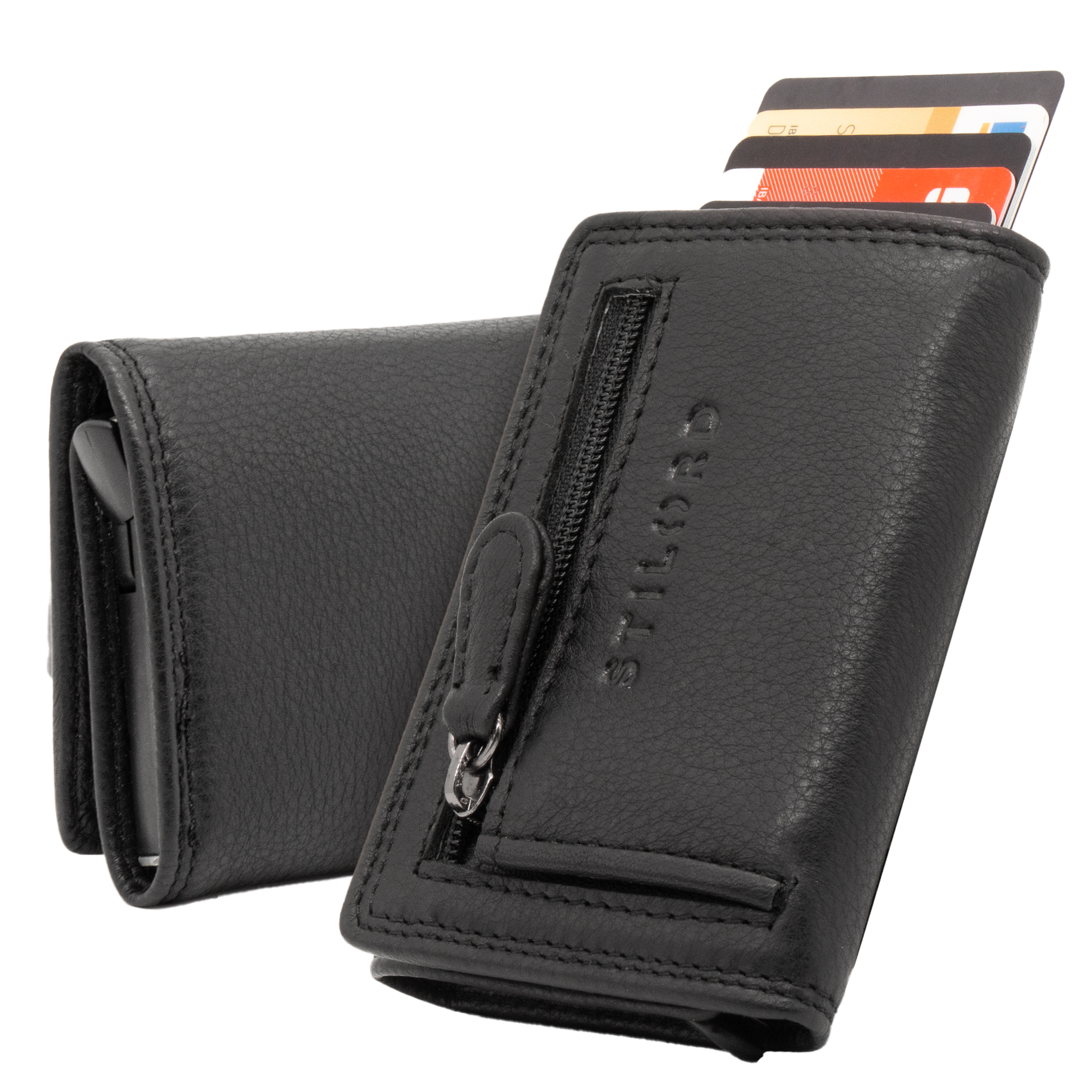 "Roy" Petit portefeuille homme Cuir | STILORD